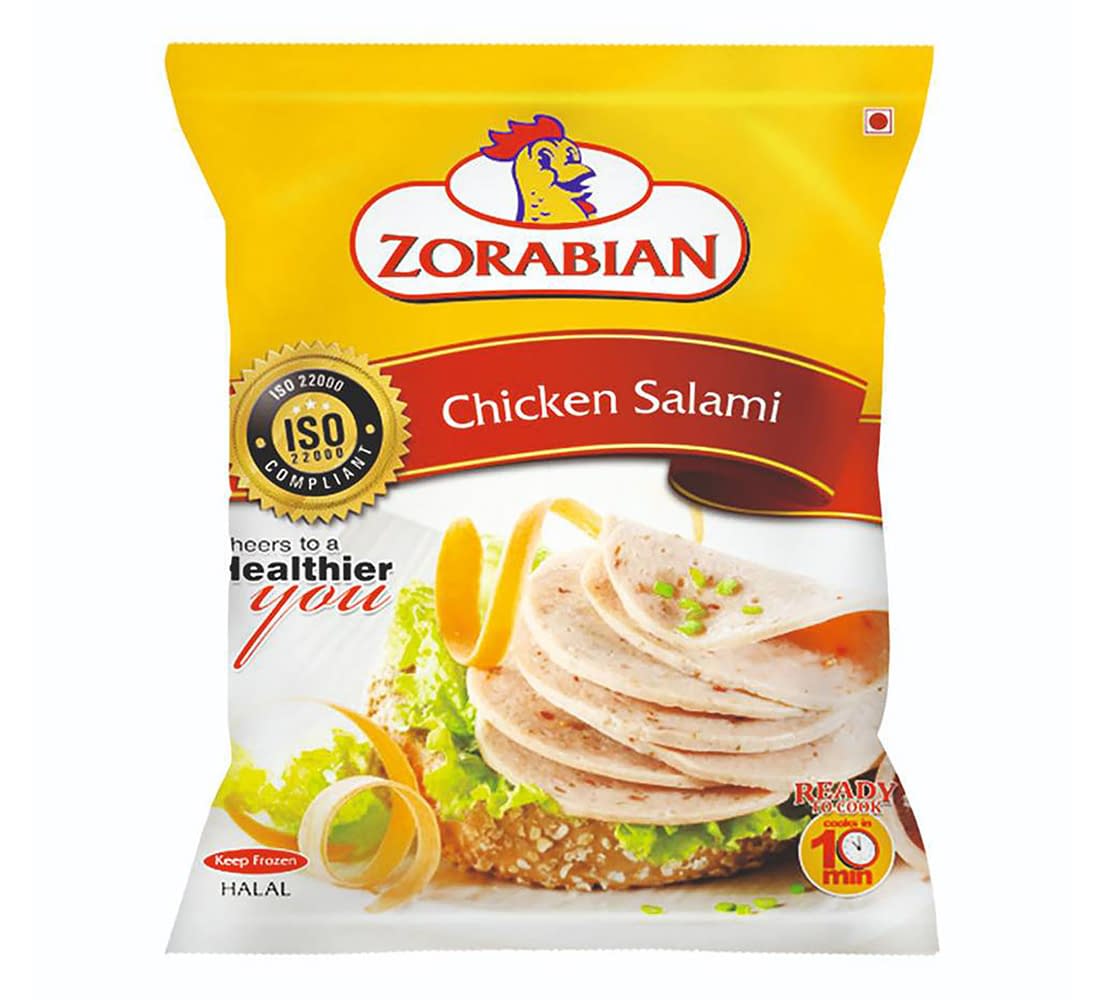 Chicken Salami | Cold Cuts Salami | Ready to Cook | Zorabian Chicks Pvt Ltd