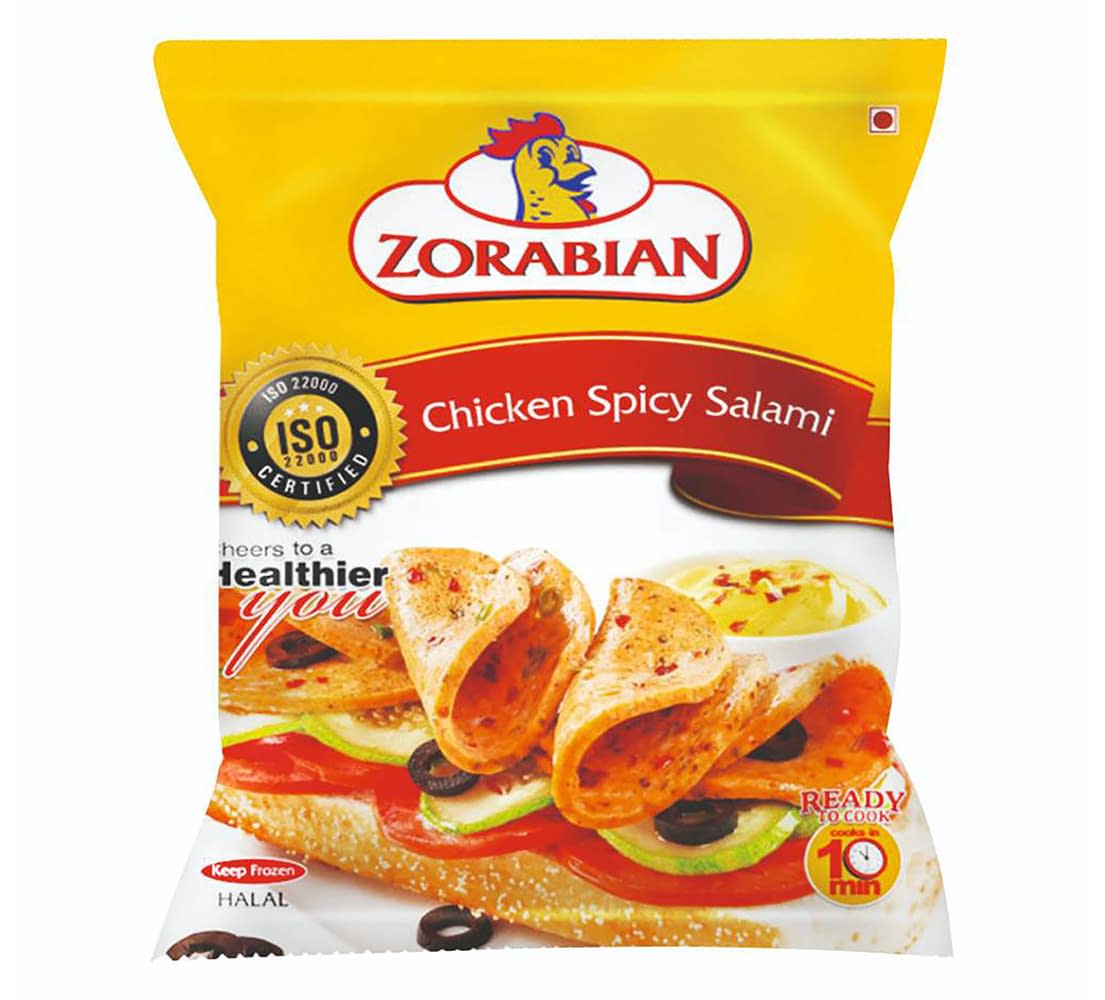 Chicken Spicy Salami | Cold Cuts Salami | Ready to Cook | Zorabian ...