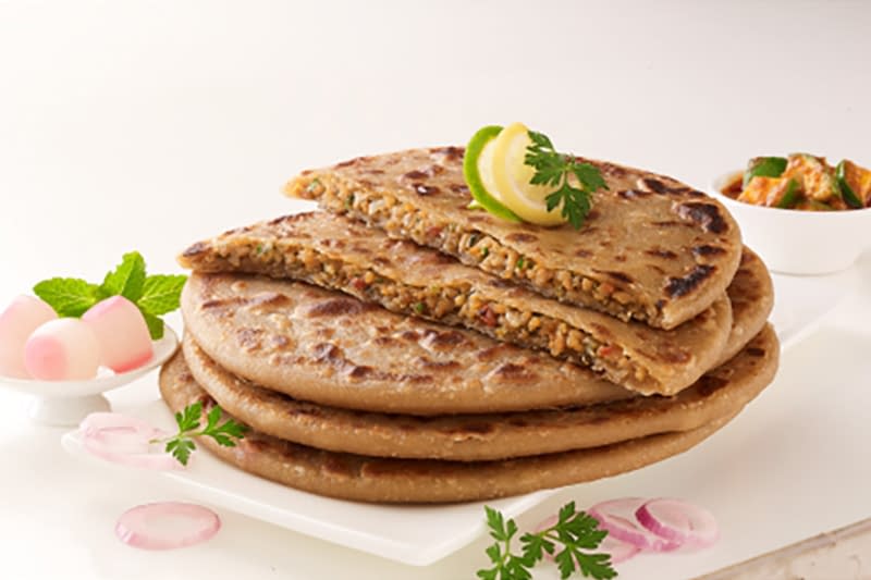 Chicken Kheema Parathas | Desi Appetizers | Ready to Cook | Zorabian ...